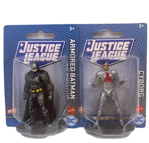 Justice League DC Comics Micro Collection 3” Action Figure Armored ...