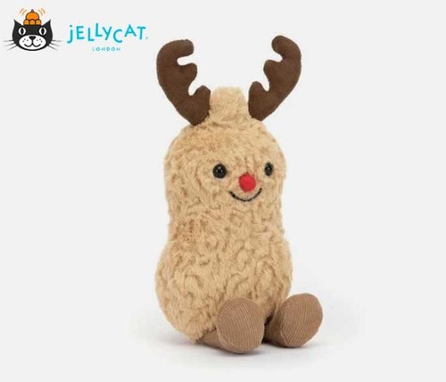 RETIRED Jellycat Amuseables Peanut Reindeer Brand New With Tags | eBay