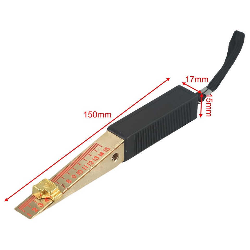Precision Wedge Feeler Gauge 115mm for Measuring Door Gaps and ...