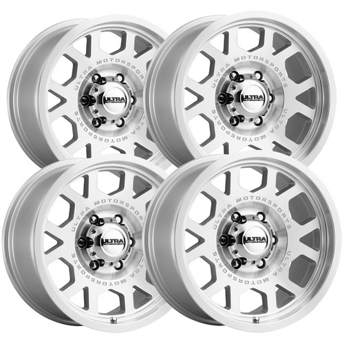 (Set of 4) Ultra 114 The Chief 18x9 6x5.5" +12mm Machined Wheels Rims ...
