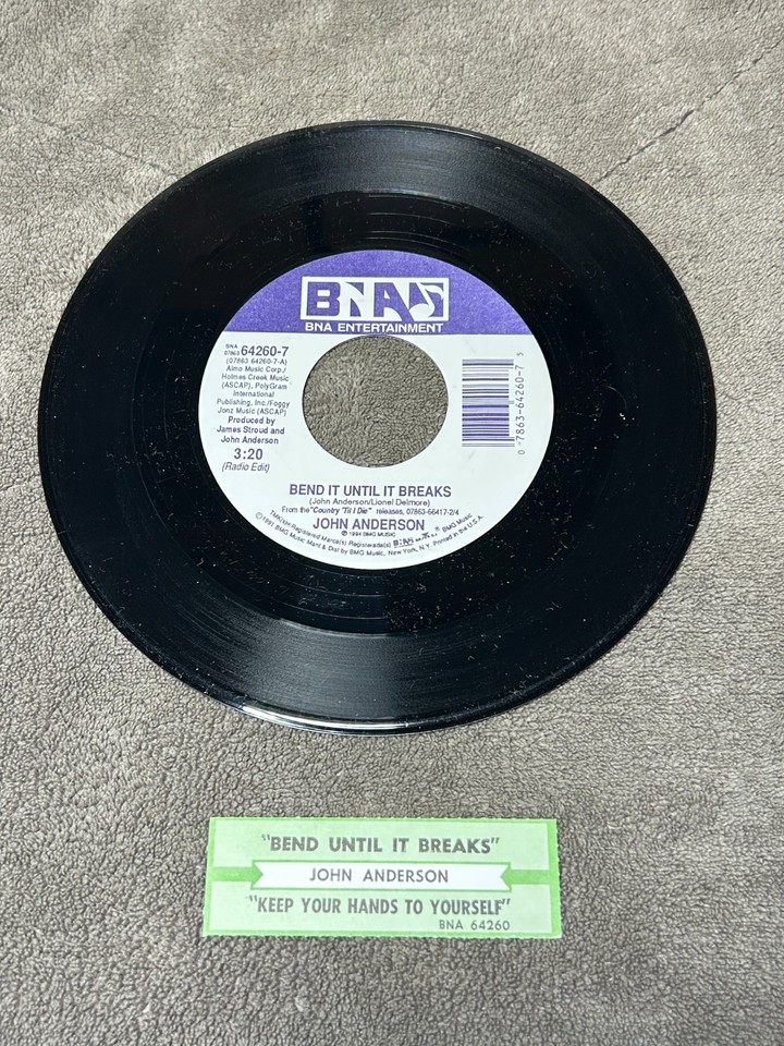 $1 Jukebox 45s w/Title Strips - Country Artists (mostly) - G - EX ...