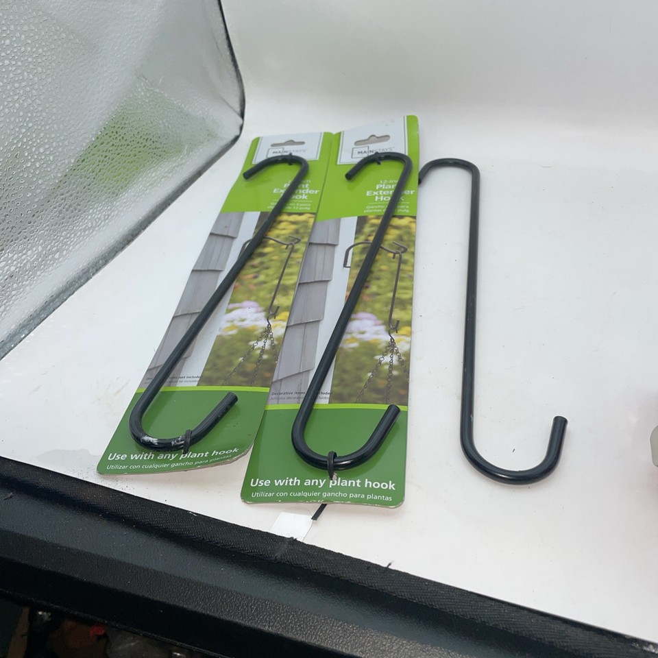 Lot Of Three Mainstays 12 Inch Plant Extender Hook | eBay