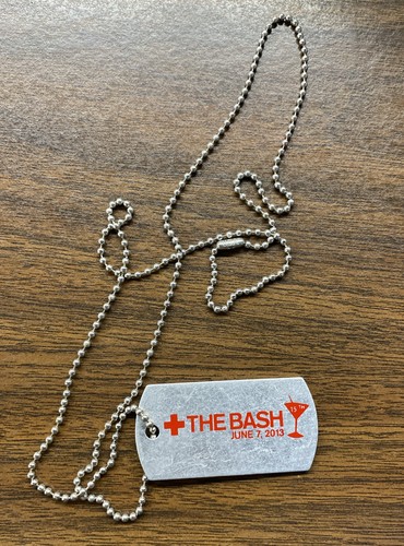 RARE Vintage Buffalo NY Radio Station KISS 98.5 Kissmas Bash Dog Tag ...