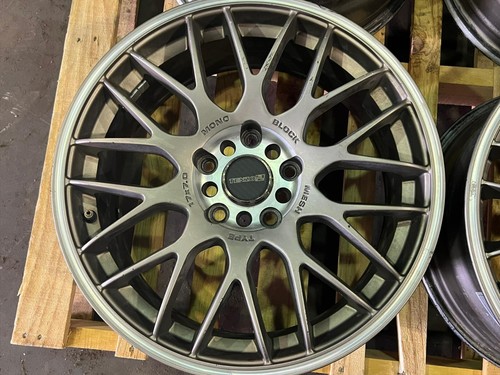 TENZO R TYPE M Mesh Mono Block Wheels 5X114.3 5X100 Rims 17X7 ET42 | eBay
