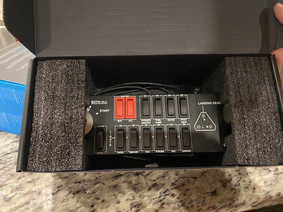 Logitech G Saitek Pro Flight Switch Panel 660960102383 | eBay