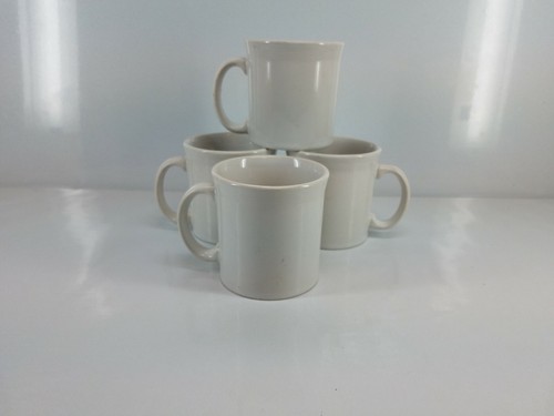 Set Lot 4 JAVA MUG white FIESTA WARE 12 OZ new | eBay