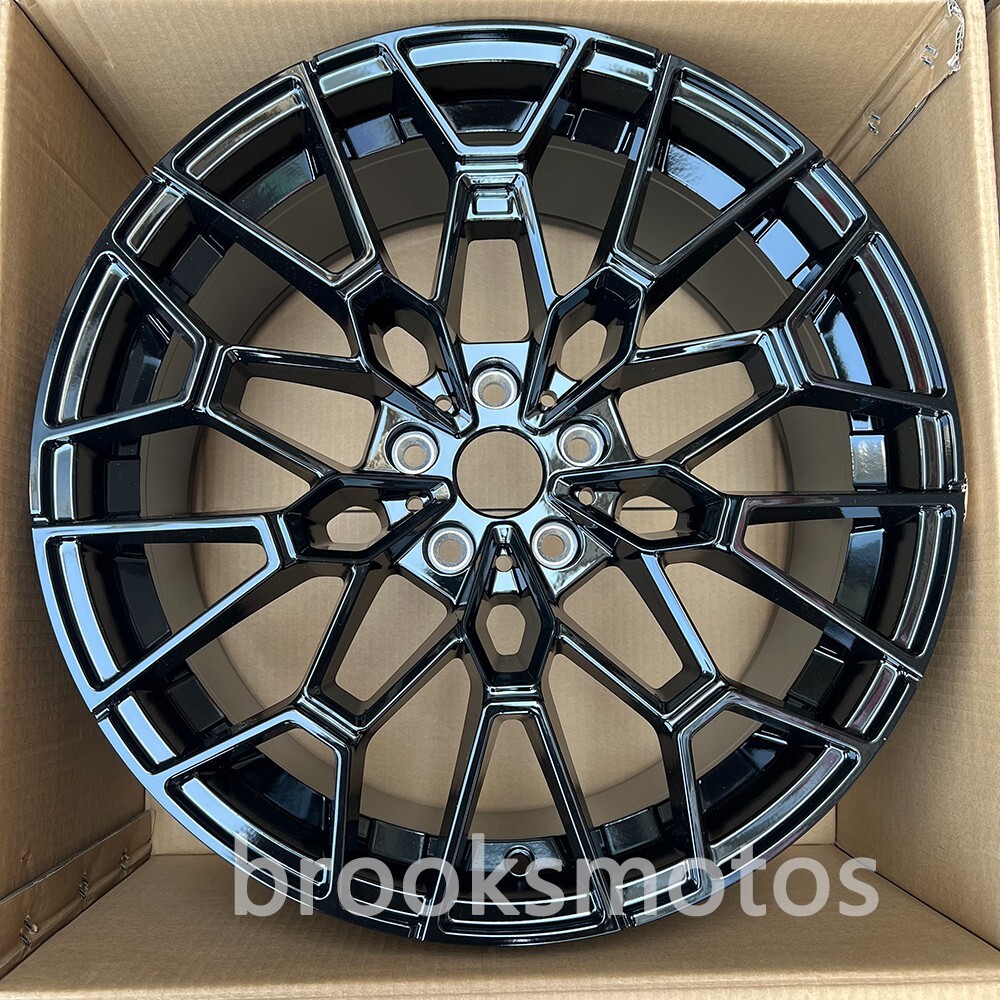 20" FORGED GLOSS BLACK WHEELS RIM FITS 2021+ BMW X3M F97 X4M F97 827 ...