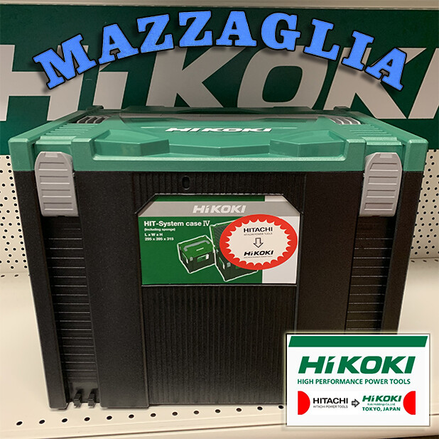 HIKOKI BOX IMPILABILE VALIGETTA STACKABLE(SYSTEM CASE IV)SUPPORTI ...