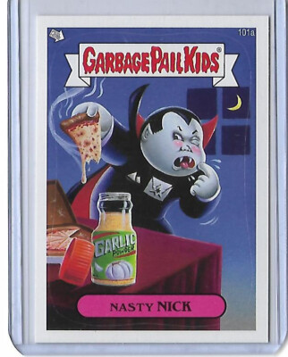 Garbage Pail Kids 2013 Topps GPK NASTY NICK Vampire Dracula Card 101A ...