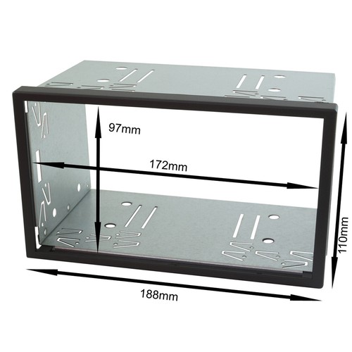 Chassis 2 din Cage 2Din Cadre D'Autoradio Navigation A Dimensions ...
