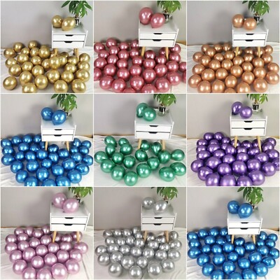 5" inch small latex balloons WHOLESALE party birthday 100 PCS wedding ...