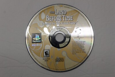 The Land Before Time: Return to the Great Valley (PS1, 2000) Disc Only ...