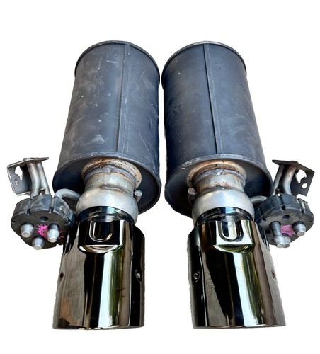 Dodge charger skat pack hellcat Oem stock mufflers Resonators black ...