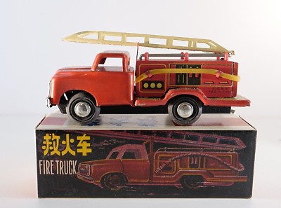 MF 163 China Fire Truck Metal And Friction 15 Cm New In Box | eBay
