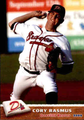 2009 Danville Braves Grandstand 28 Cory Rasmus Phenix City Alabama ...