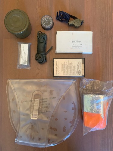 Vintage 1980’s airforce surplus SERE survival kit made in USA survival ...