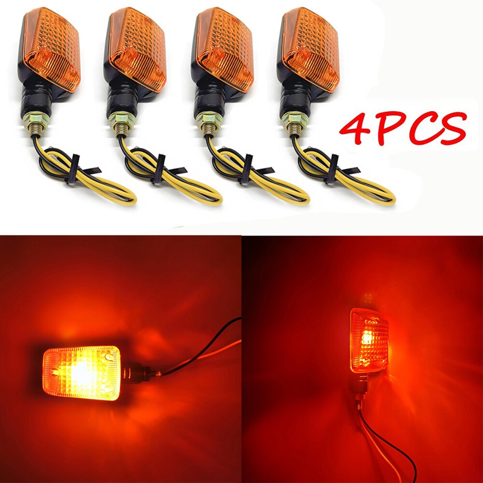 For Honda CB 250 350 Nighthawk 250 Shadow 750 Motorcycle Mini Turn ...