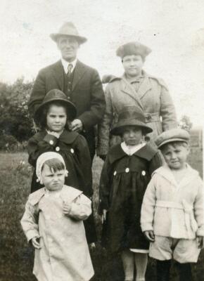 ZZ412 Vtg Photo THE WHOLE FAMILY c Early 1900's | eBay