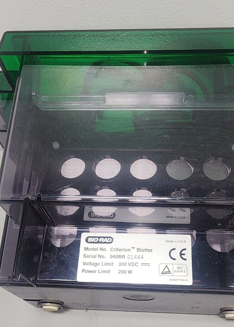 Bio-Rad Criterion Blotter Electrophoresis Cell | eBay