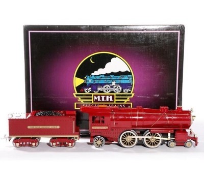 MTH Standard Gauge National Limited Red Engine & 4 Passenger Cars | eBay