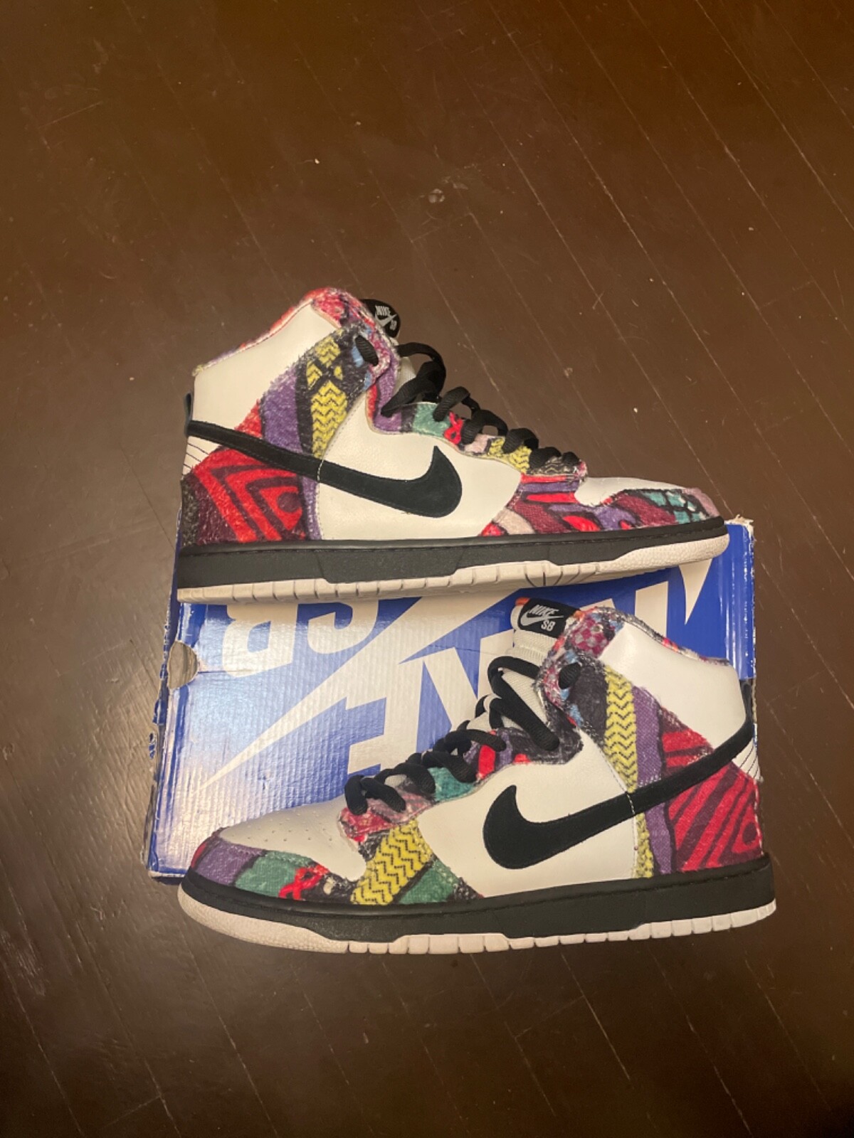 Size 12 - Nike SB Dunk High Premium huxtable 2010 | eBay