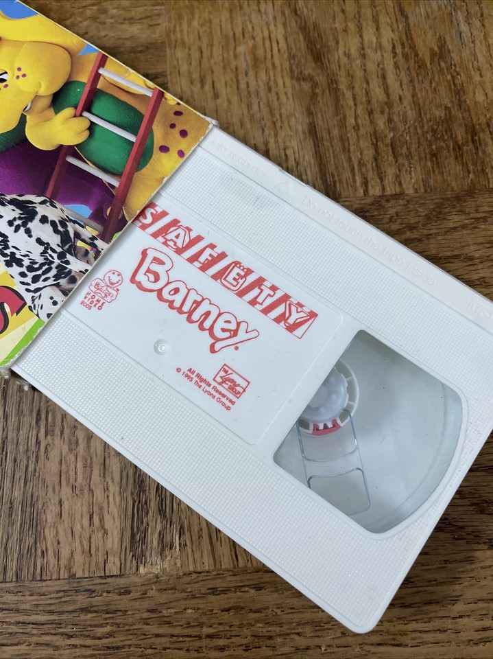Barney Safety VHS-Rare Vintage-SHIPS N 24 HOURS 45986020055| eBay