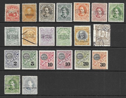 Collection of Old Official Stamps from Costa Rica | eBay