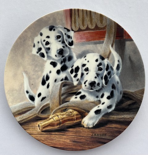 Knowles 1992 Dalmation Collector Plate "We've Been Spotted" 1st It's A ...