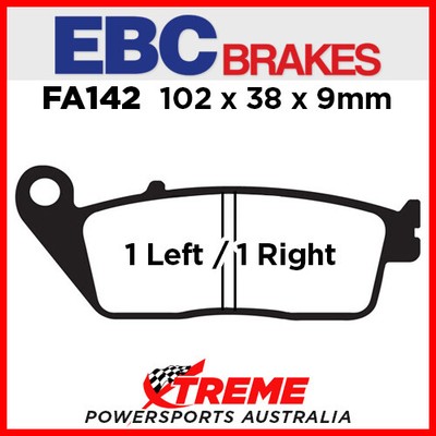 For Suzuki RF 400 93-97 EBC HH Sintered Front Brake Pads, FA142HH ...