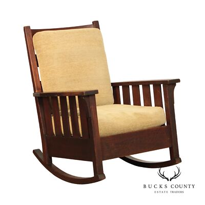 1900-1950 - Mission Oak Rocker