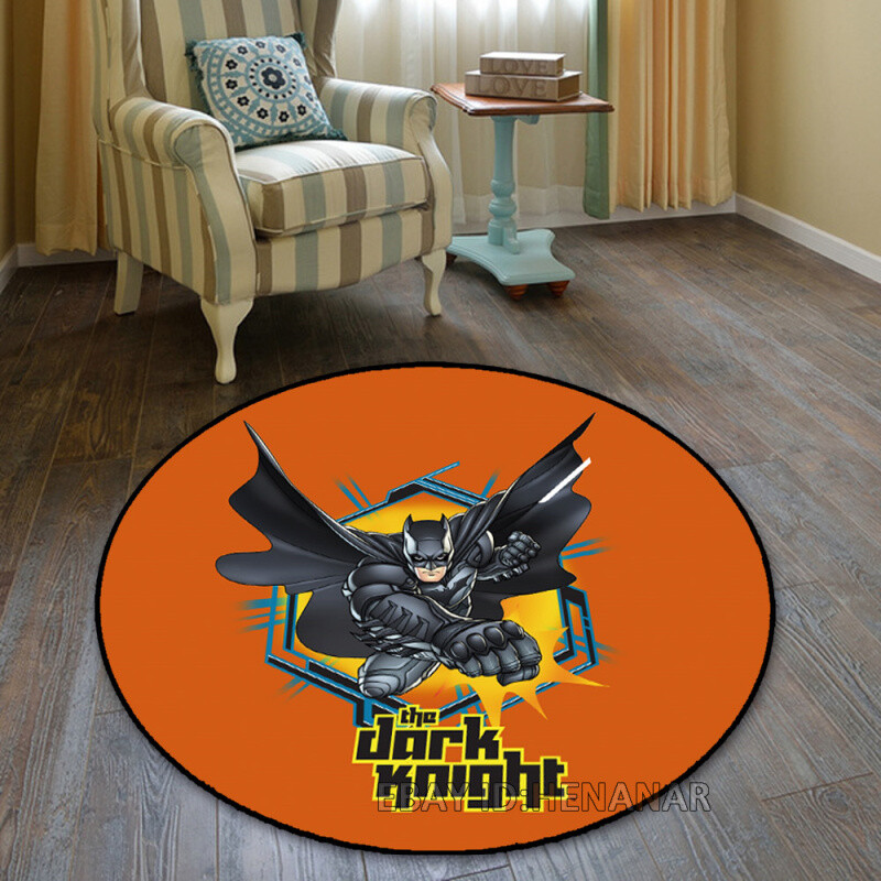 DC Anime Batman Carpet Round Floor Mat Home Decorate Area Rugs Multi ...