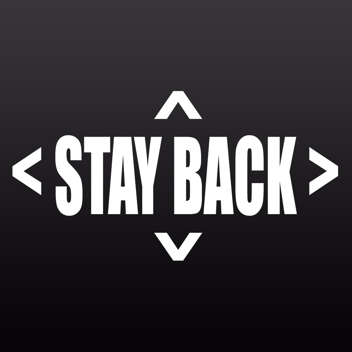 Stay Back Sticker - Stay Back Decal - Choice of Color and Size | eBay
