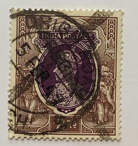 1937 2rs INDIA STAMP #163 WITH INTERESTING 1947 X SON CANCEL | eBay