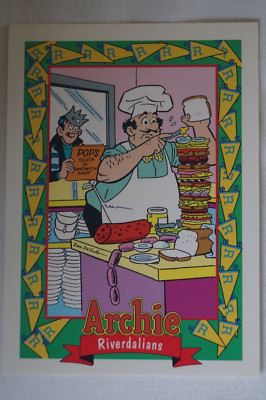 Archie Series Comic Card Vintage 1992 Skybox Collector Card - Pop Tate ...