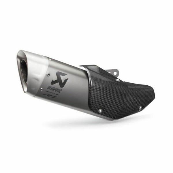 Akrapovic 9079830111 Titanium M1 Style Slip-on Exhaust Muffler for ...