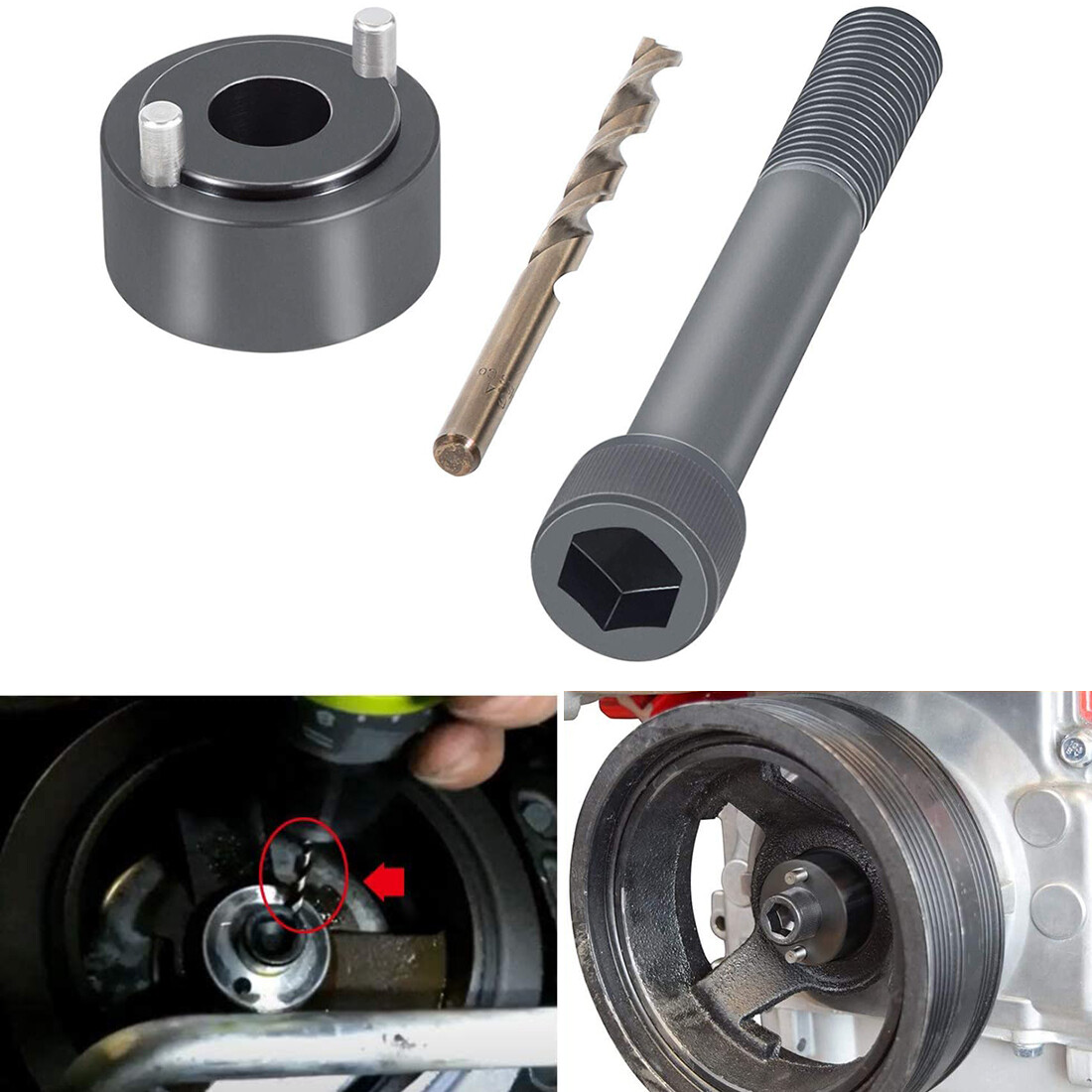 CPK10SS LS Crank Pin Kit Harmonic Dampener Tool 551917 LS1/2/3 LQ4/9 ...