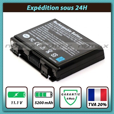 Batterie compatible pour ASUS K51XA K51XI K60 K601 K60IJ 11.1V 5200mAh ...