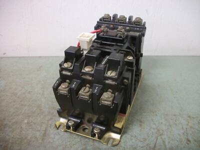 ALLEN-BRADLEY SIZE 1 MOTOR STARTER 509-BO* 27AMP 120VCOIL 3PH 600V 10HP ...
