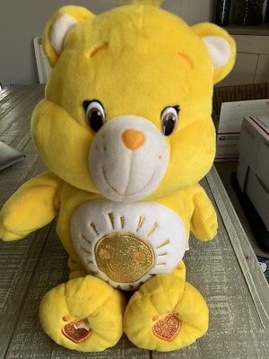 Care Bears Funshine Bear Talks Sings 14" Sunshine Bear WORKS 2015 ...