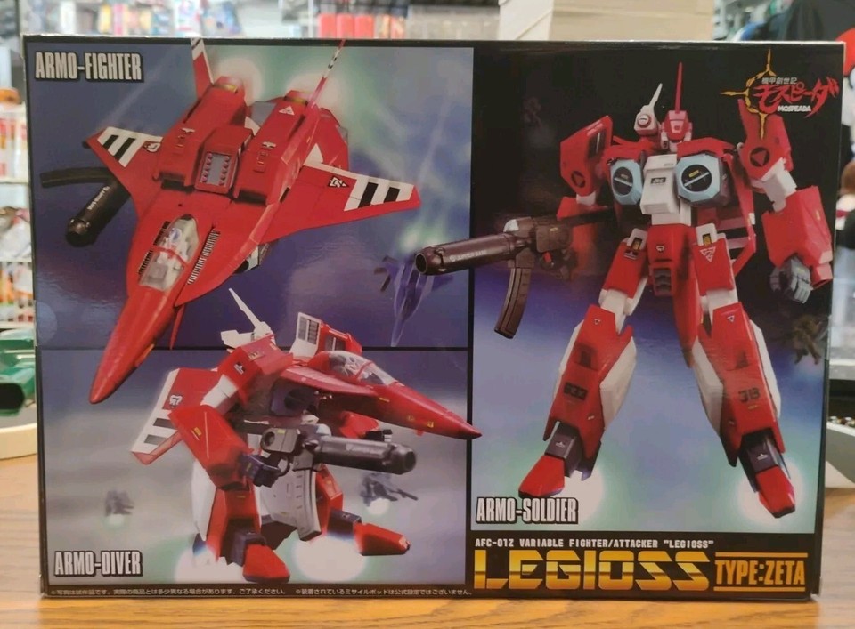 Genesis Climber Mospeada Robotech AFC-012 Legioss Type: Zeta Figure New ...