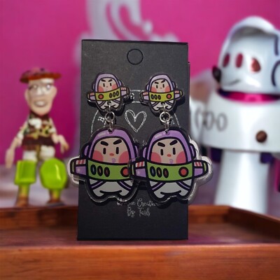 Buzz Light Year Stud Earrings | eBay Australia