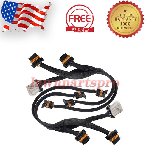 LS1 LS6 New Ignition 8 Coil Pack Harness Set For LS Relocation Coil ...