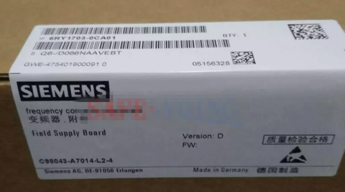 NEW Siemens Governor Excitation Board C98043-A7014-L2-4/6R1703-0CA01 | eBay