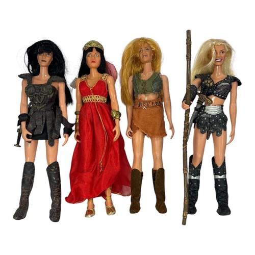 Vintage 12" Xena Warrior Princess Gabrielle Figure Dolls Toy Biz 1998 ...
