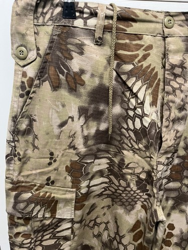Kryptek Highlander Tactical BDU Pants X-LARGE. 6 Pocket Camo Excellent Cond | eBay