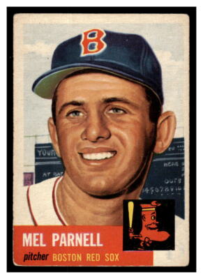 1953 Topps Baseball #19 Mel Parnell 53TBB | eBay