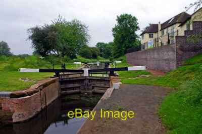 Photo 6x4 Droitwich Barge Canal - the restored river lock (lock no. 1 ...