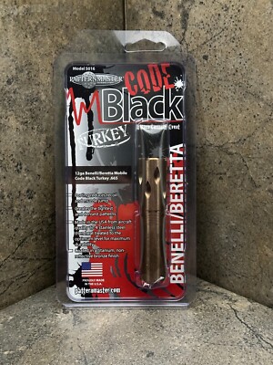 Patternmaster Code Black Turkey Choke Tube for 12ga Benelli/Beretta ...