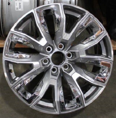 2024 GMC Sierra 1500 OEM Wheel Rim 22x9 22" 14134 95513 86804453 ...