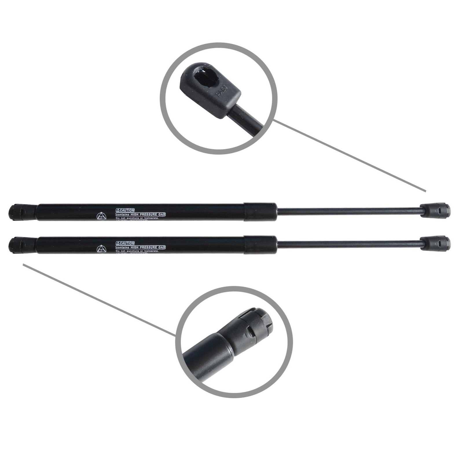 2pcs Rear Window Glass Gas Lift Supports Strut Shocks Fit Blazer Jimmy ...